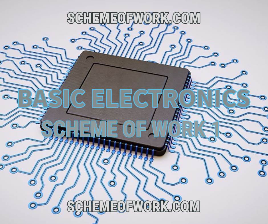 Basic Electronics Scheme of Work for SS 1 Federal